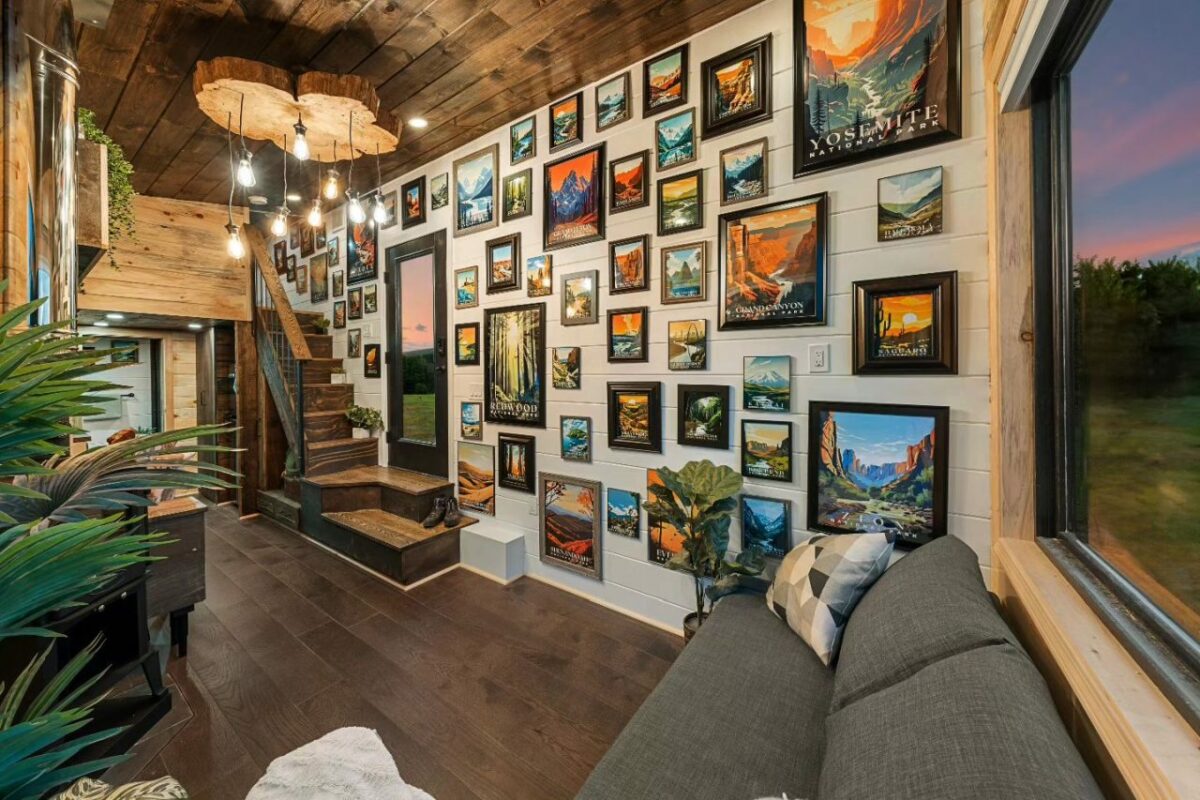 National Park Tiny House With Rooftop Deck is Adventurer's Dream