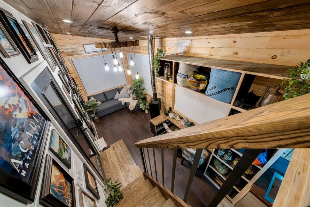 National Park Tiny House With Rooftop Deck is Adventurer's Dream