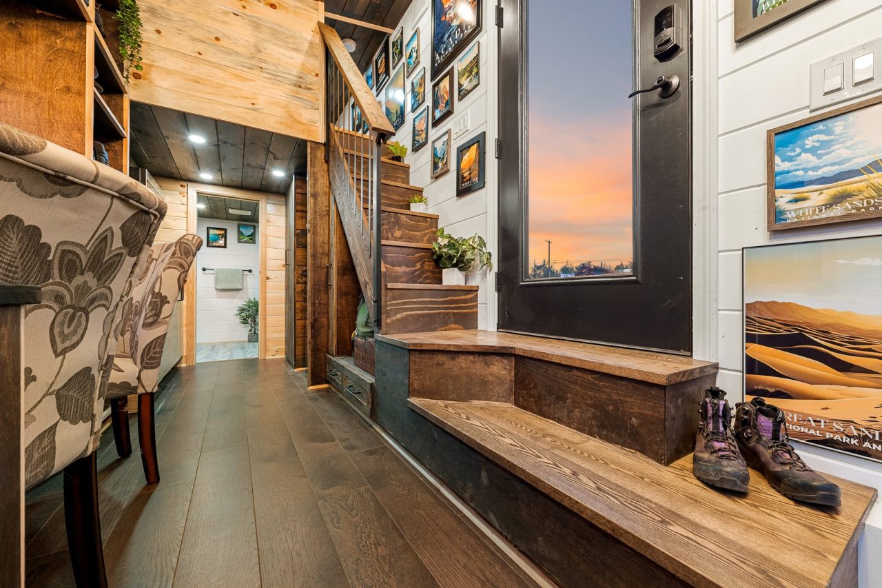 National Park Tiny House With Rooftop Deck is Adventurer's Dream