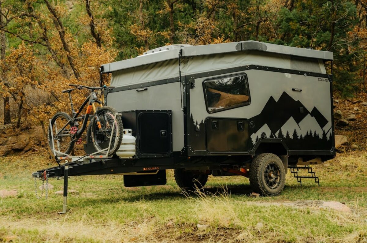 Boreas Campers EOS-12 Accommodates five with Rooftop Tent