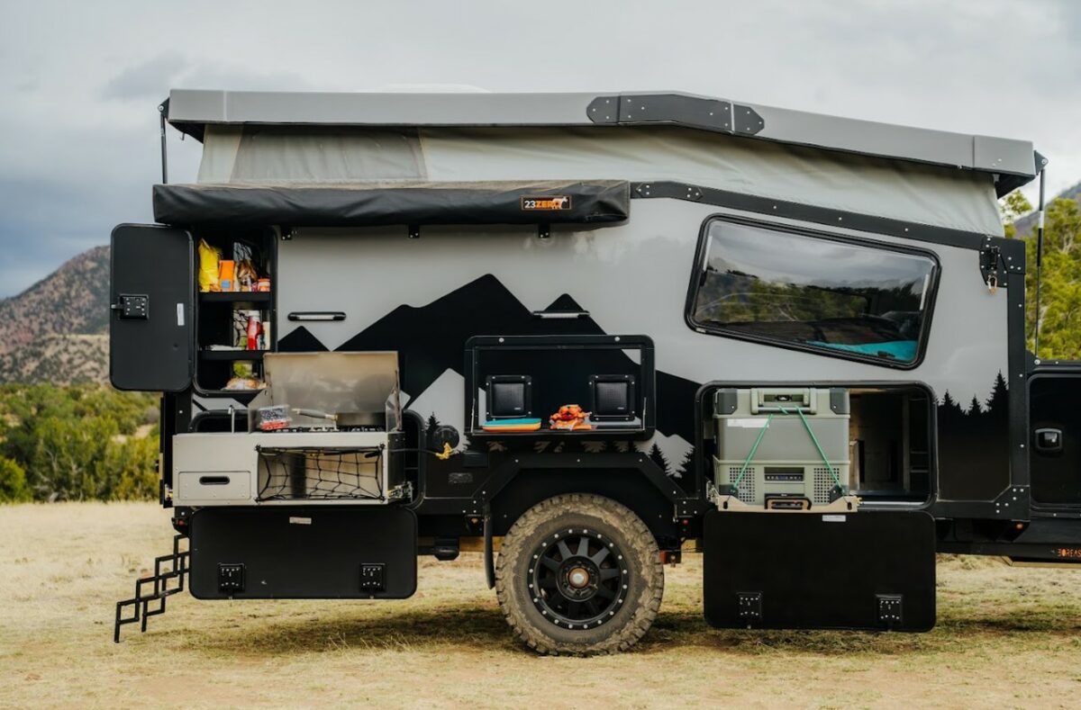 Boreas Campers EOS-12 Accommodates five with Rooftop Tent