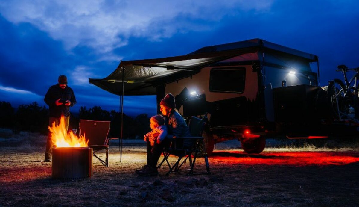 Boreas Campers EOS-12 Accommodates five with Rooftop Tent