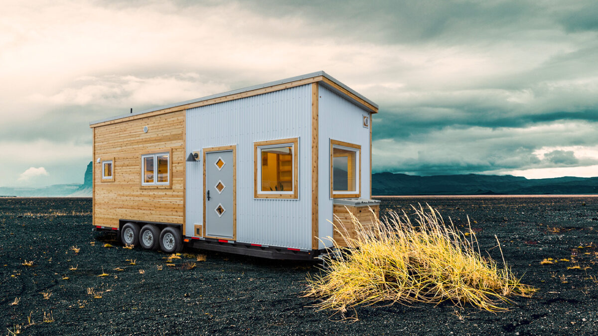 Cabana Tiny House Comes With Twin Lofts and Spacious Kitchen