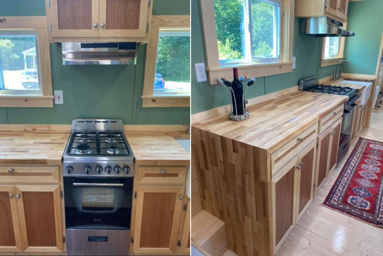 Elegantly Designed Caboose Tiny House Exudes a Rustic Vibe