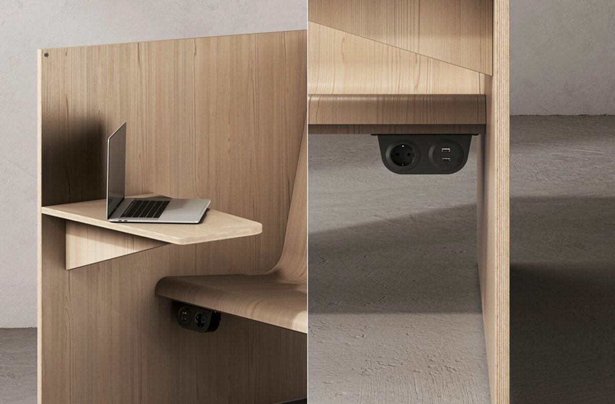Form Us With Love Lauds Corner Offices With Cubicle Collection
