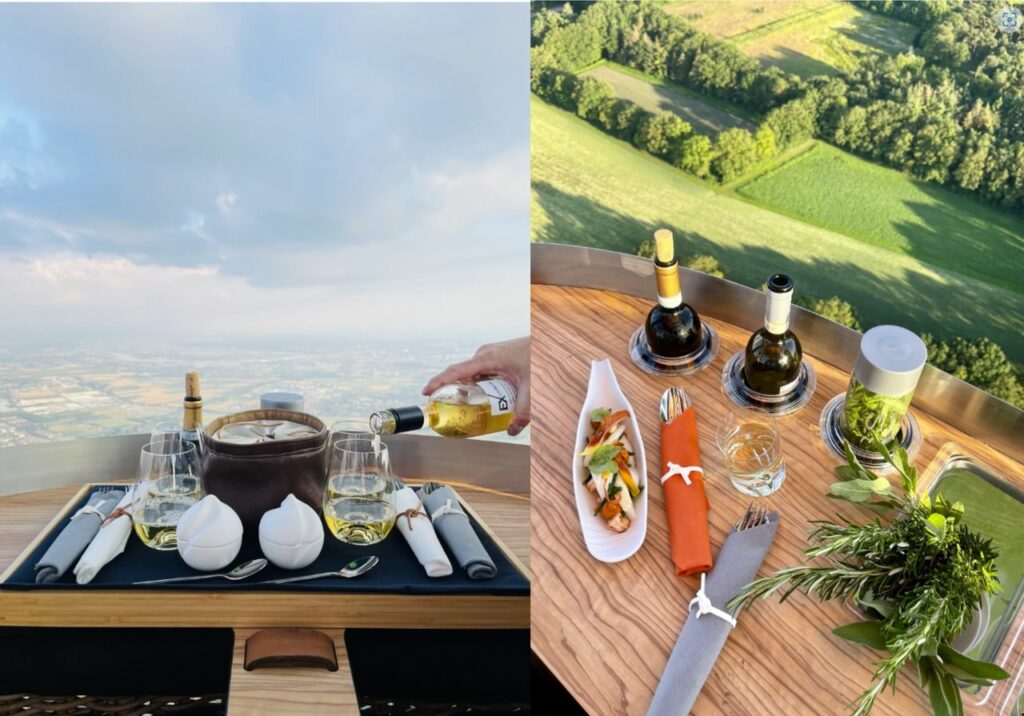 World’s First Hot Air Balloon Restaurant Lets You Dine in the Sky