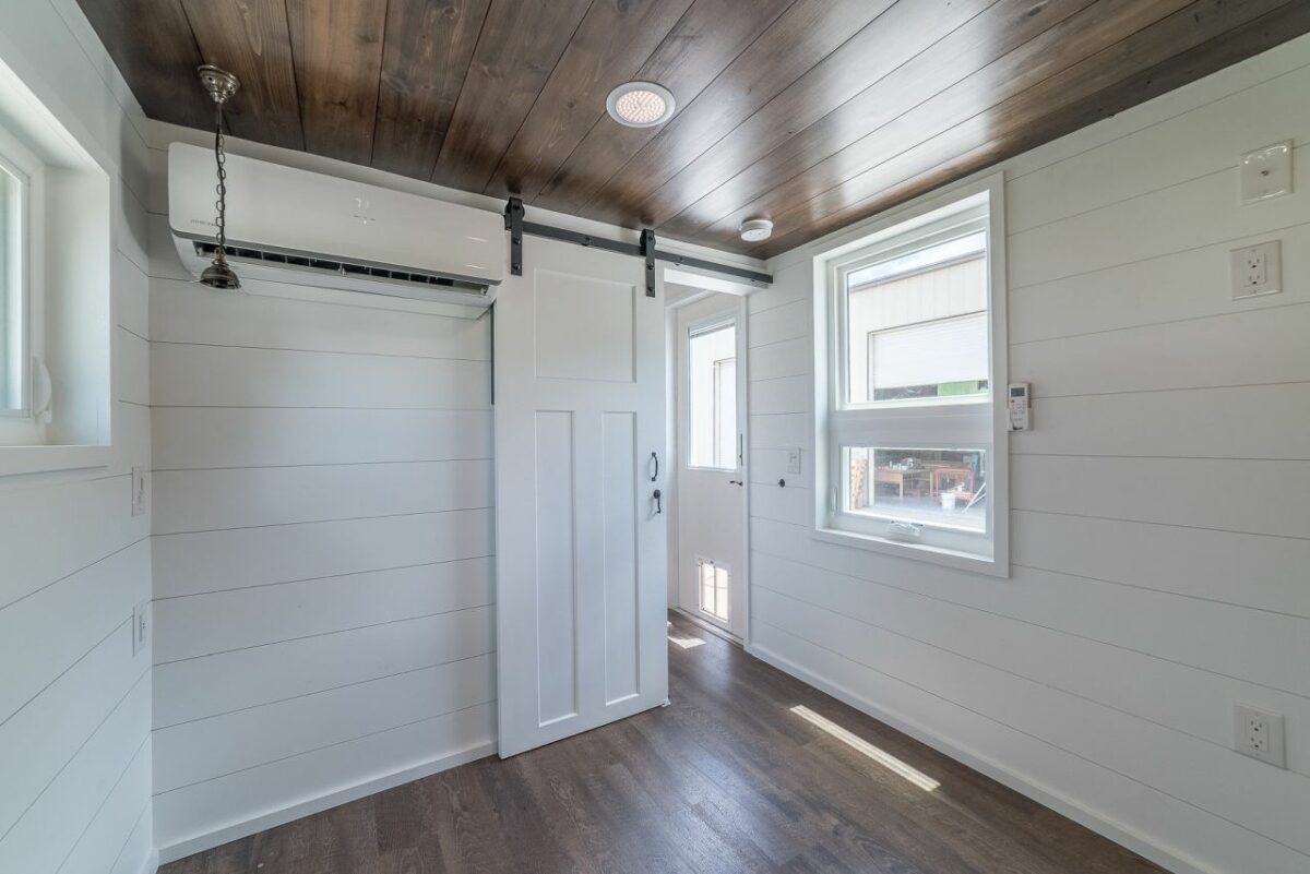 Elmore Tiny House Boasts Three Bedrooms and a Screened Porch