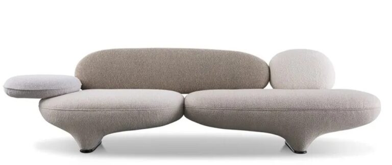 FIGURE Fabric Sofa and Armchair Offer Natural Aesthetic Appeal