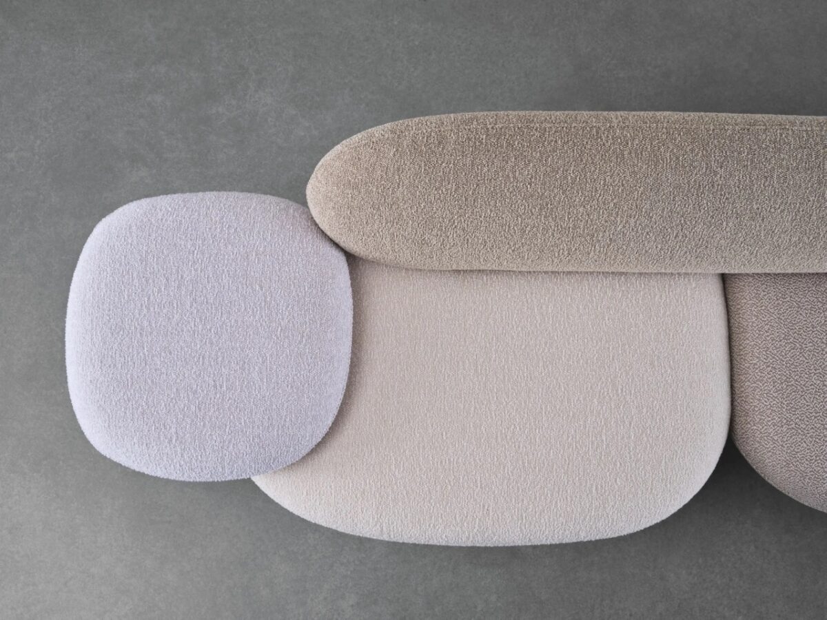 FIGURE Fabric Sofa and Armchair Offer Natural Aesthetic Appeal