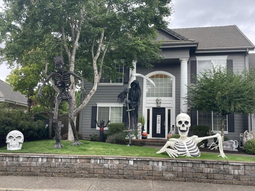 100+ Skeleton Halloween Decoration Ideas for Outdoors