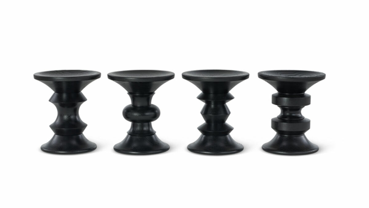 Herman Miller Creates Iconic Eames Turned Stool in New Finish