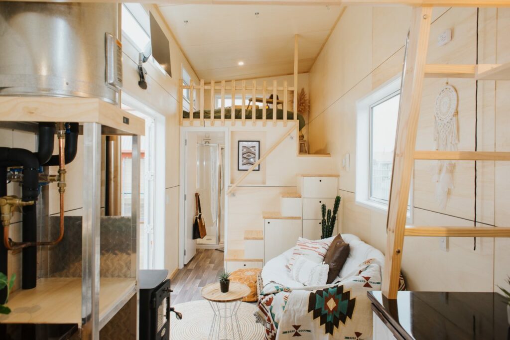 Kahurangi Koinga Tiny House has Modern Amenities, Dual Lofts