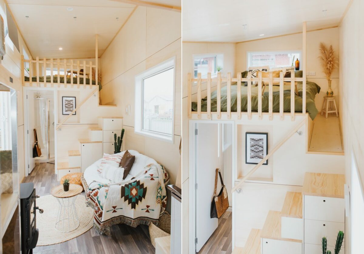 Kahurangi Koinga Tiny House has Modern Amenities, Dual Lofts