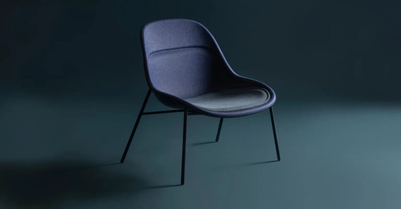 Layer Recycles Plastic Bottles Into Felt Vale Furniture Collection