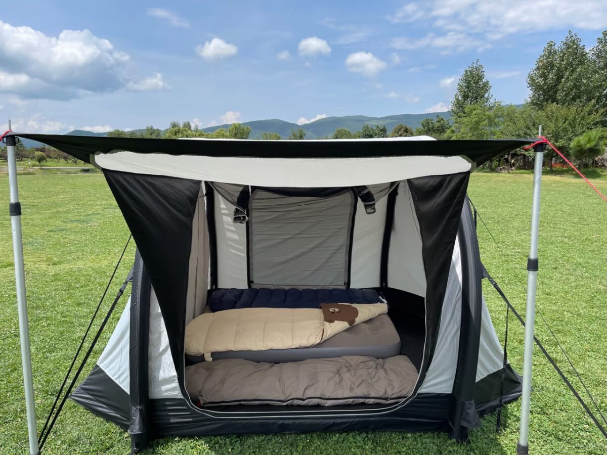 MAGIC Fort Camping Tent Comes With a Parking Space