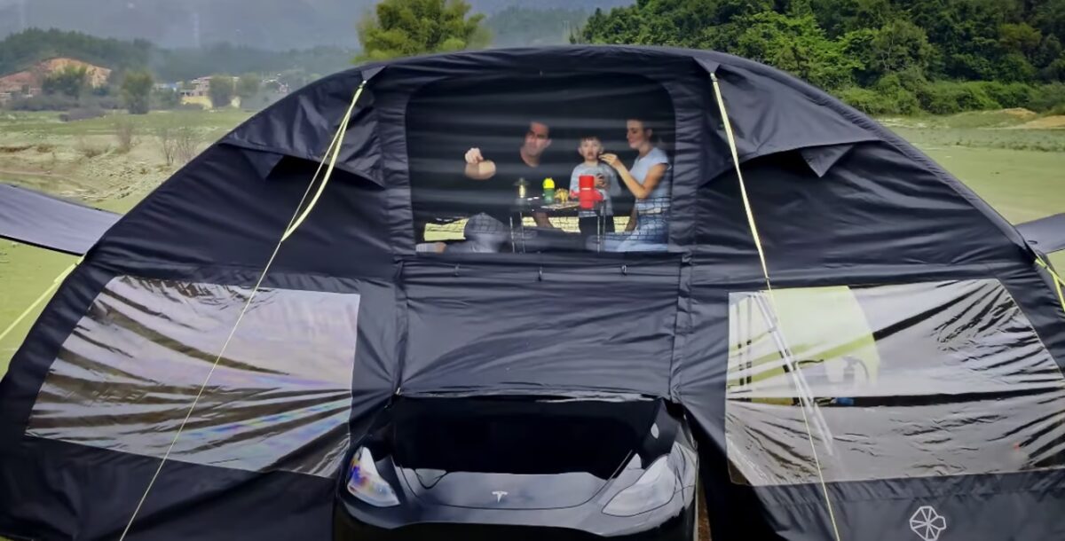 MAGIC Fort Camping Tent Comes With a Parking Space