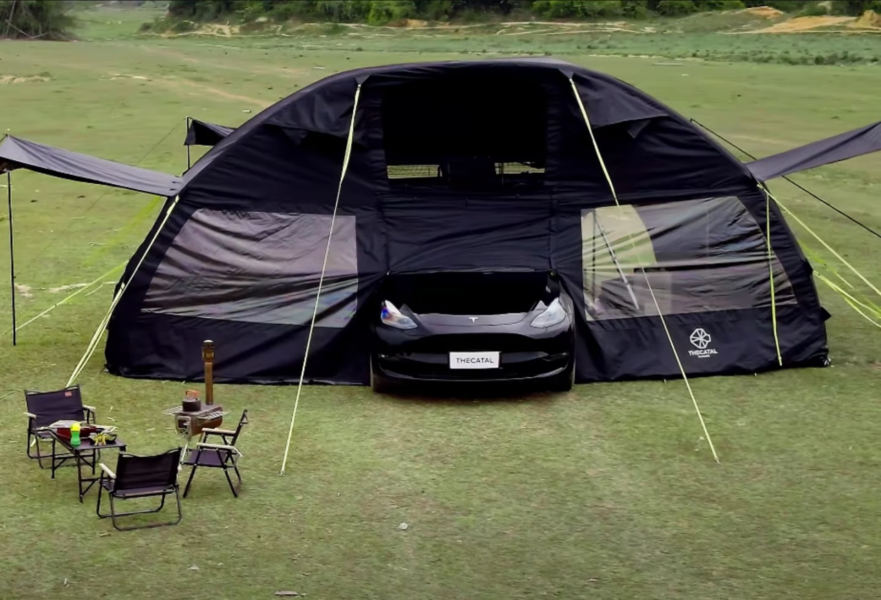 MAGIC Fort Camping Tent Comes With a Parking Space