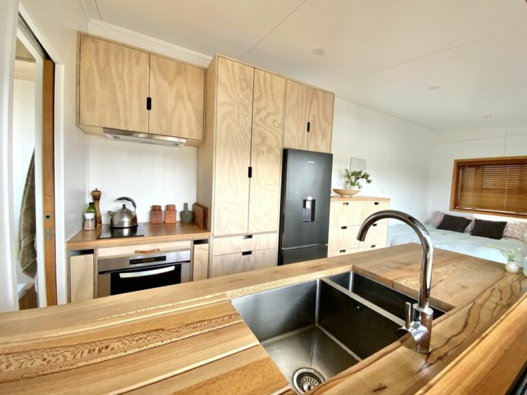 Manu Tiny House With Lifting Bed is Single Story Marvel in NZ