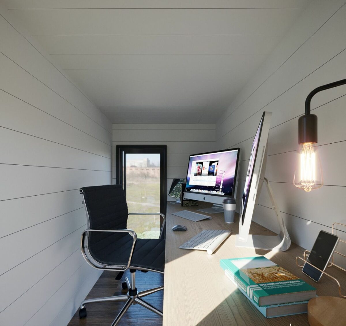 Pequeno Tiny House has Split-Loft With Dedicated Office Space