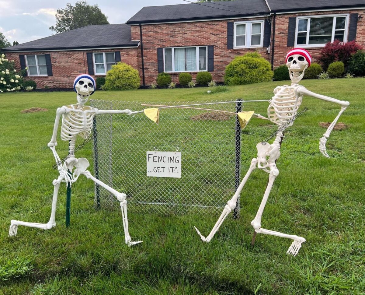 100+ Skeleton Halloween Decoration Ideas for Outdoors