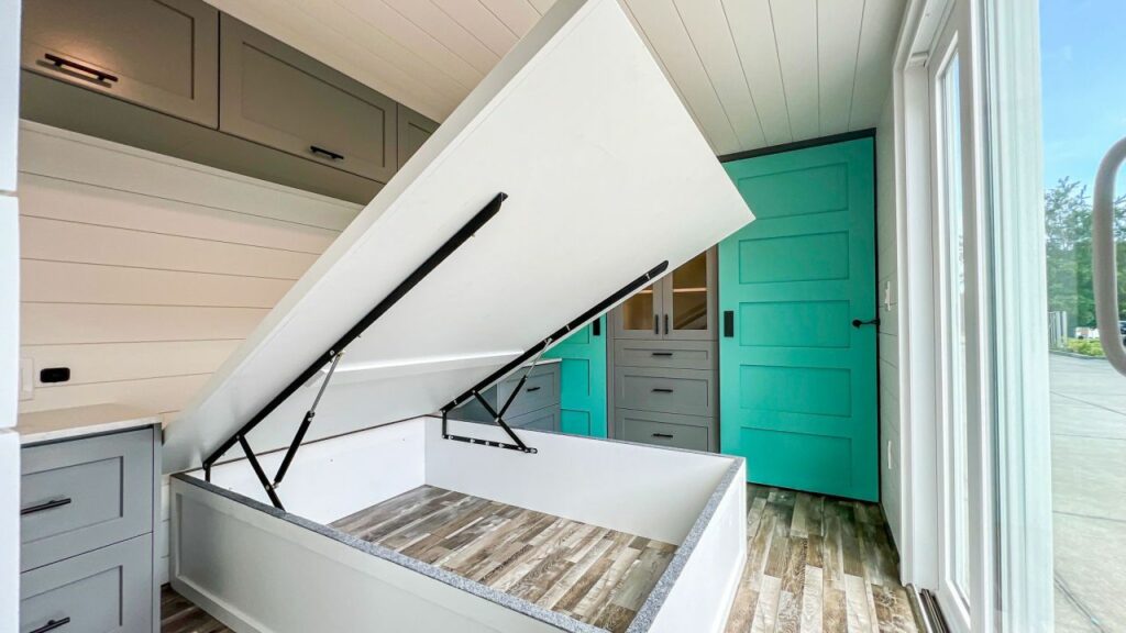 Wave Tiny House With Coastal Vibe is a Family Home in Florida