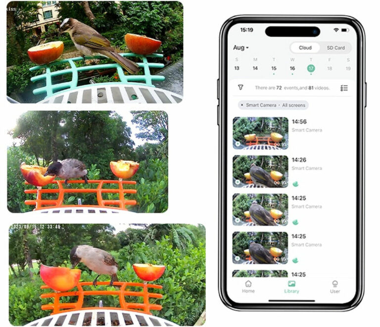 Birdkiss S1 Bird Feeder is AI, Solar-Powered for Max Autonomy
