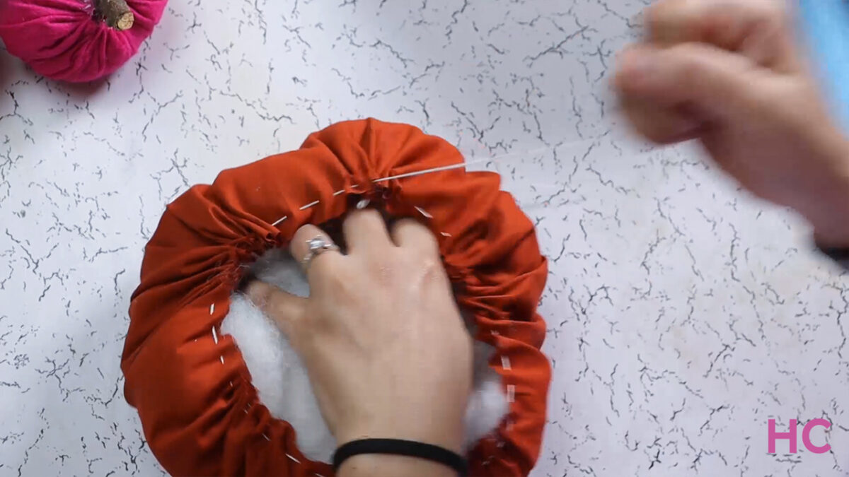 Easy DIY Fabric Pumpkin Tutorial for Fall, Halloween