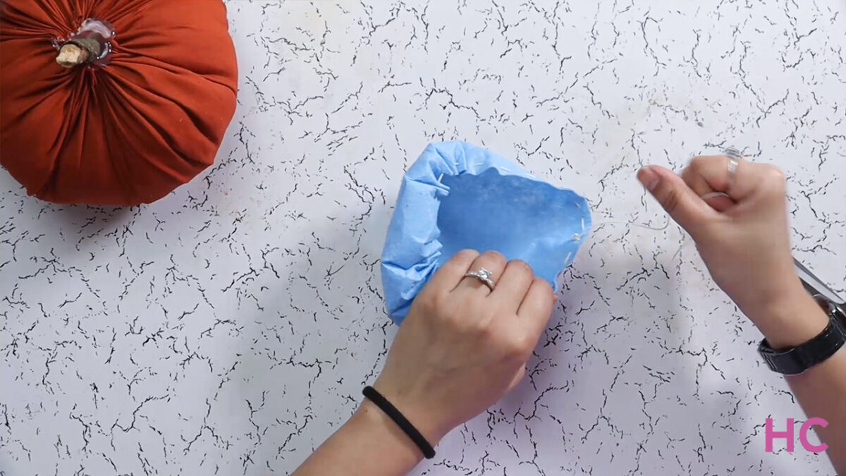 Easy DIY Fabric Pumpkin Tutorial for Fall, Halloween