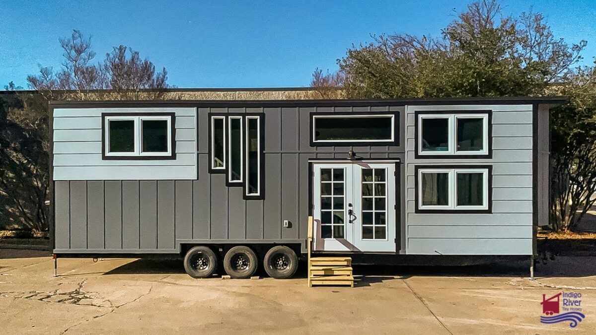 Elsie Tiny House is Off-Grid Family Home With Dual Lofts