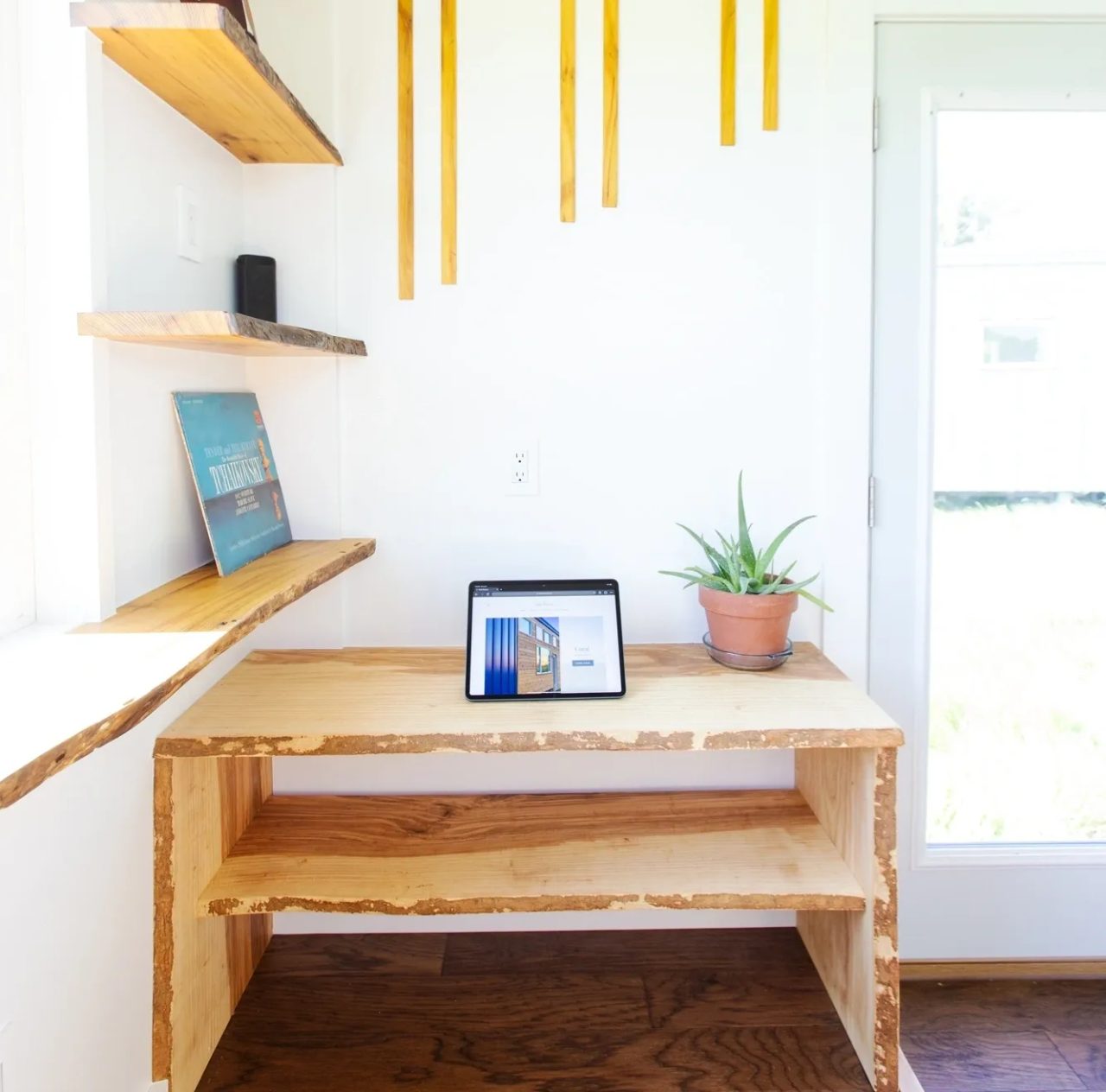 The Minimalist Fern Tiny House Bustles With Live-Edge Accents