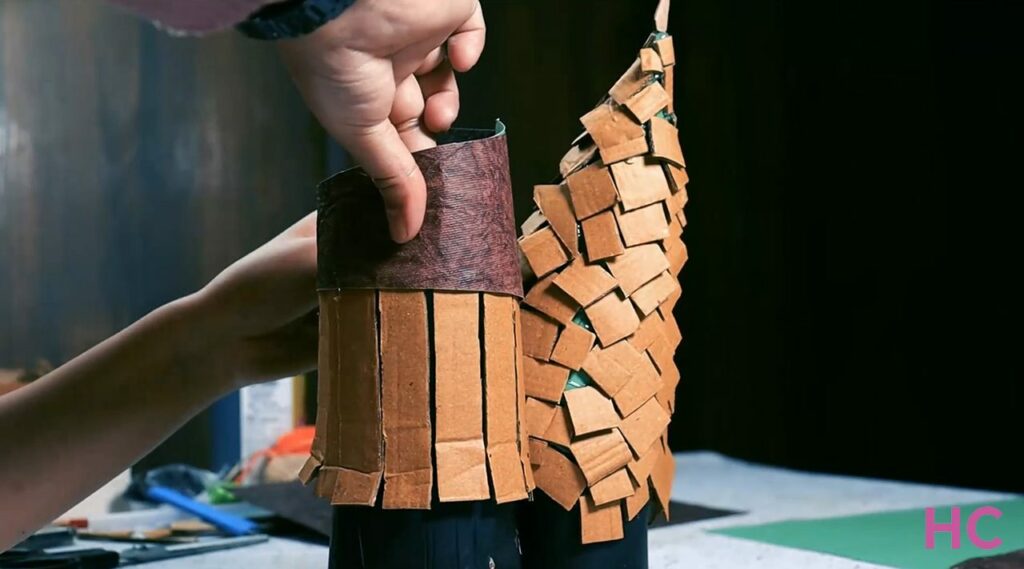 DIY Halloween Witch House From Upcycled Cardboard, Air Purifier