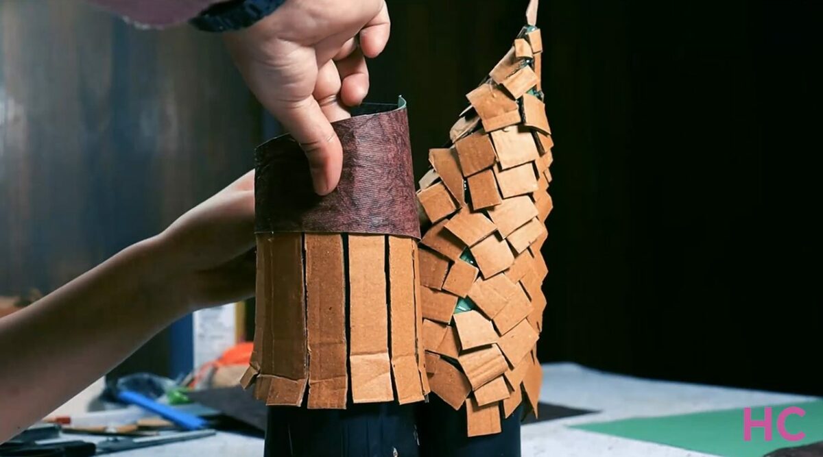 DIY Halloween Witch House From Upcycled Cardboard, Air Purifier
