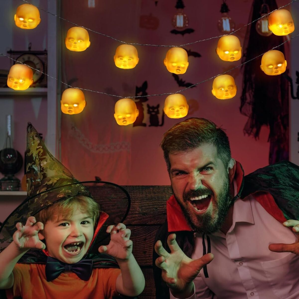 20+ Halloween String Lights to Spook up Your Decorations