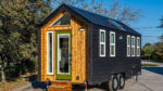 Jojo Bean Tiny House has Ground Floor Bedroom in Clever Layout