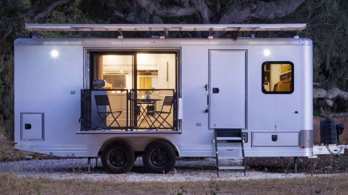 Living Vehicle HD24 Luxury Travel Trailer Redefines Off-Grid Living