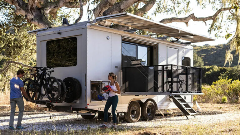 Living Vehicle HD24 Luxury Travel Trailer Redefines Off-Grid Living