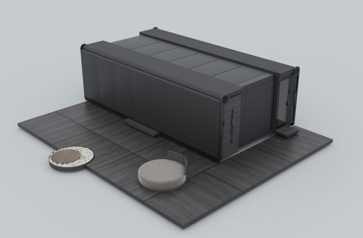 World’s Smartest Pod Studio Tiny Home Expands to Thrice its Size