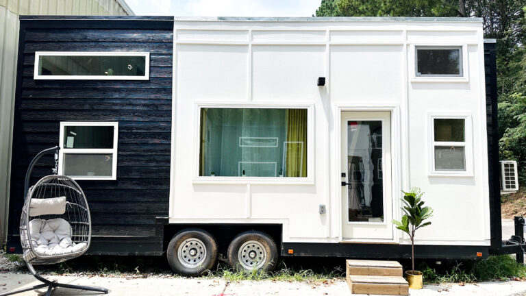 $70,000 Avalon Tiny House has Two Lofts, Ground-Floor Bedroom