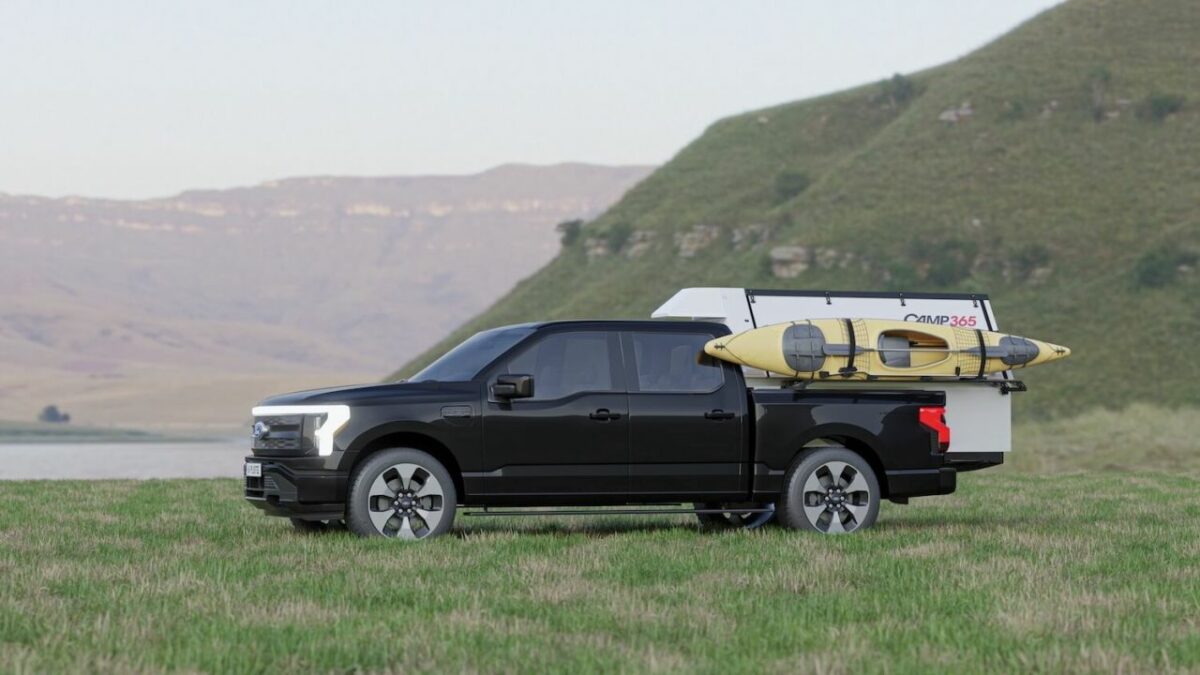 Camp365 Model T Electric Truck Bed Camper is Spacious