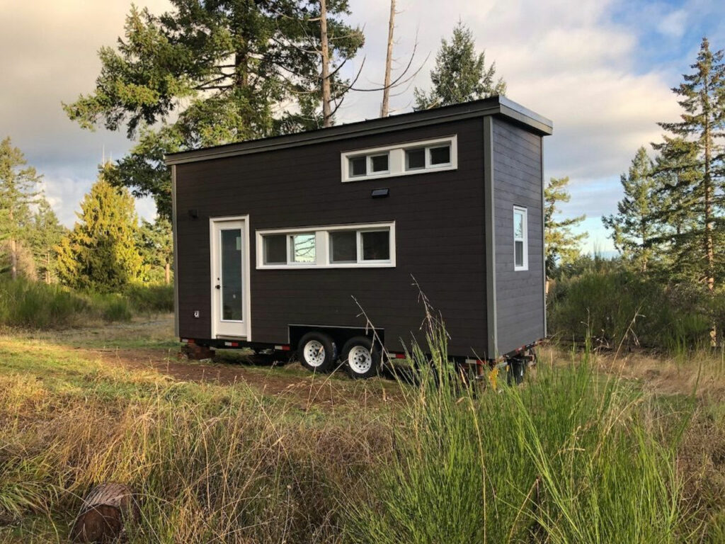 Salal 20 Tiny House Features a Loft Bedroom and Modern Kitchen