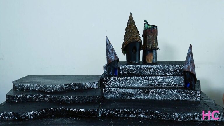 How to Make Easy DIY Halloween Town Setup for Holidays