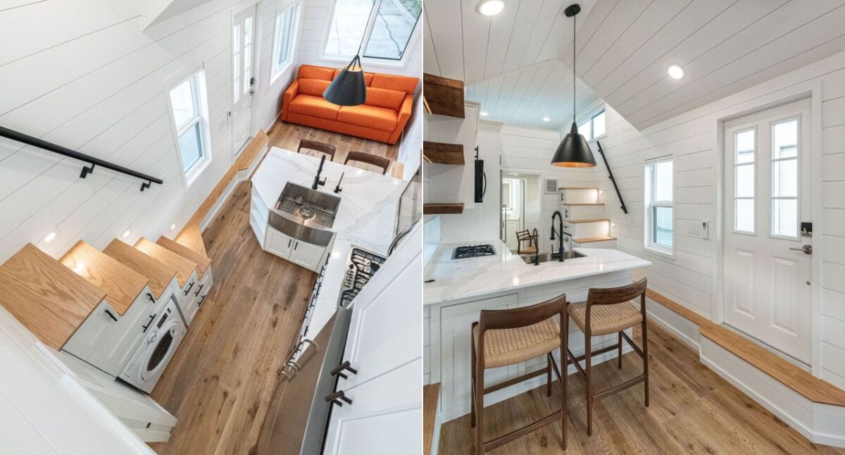 Farina Tiny House Features a Multi-Functional Living Room