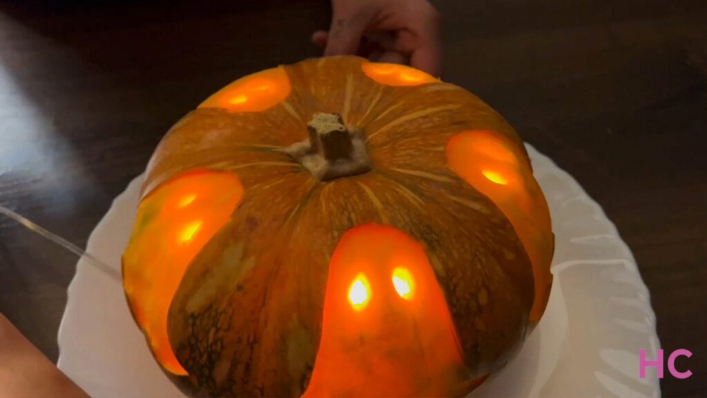 Ghost Pumpkin Carving Tutorial for Halloween Decorations