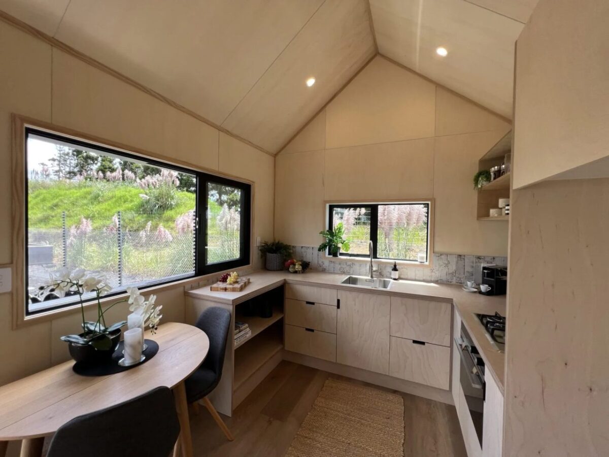 Long Black Tiny House is the Most Exquisite Single-Level Dwelling