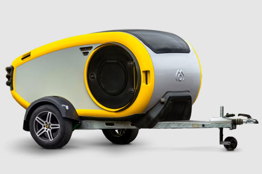 Electric Mink-E Teardrop Camper Gives Off-Grid Living New Spin
