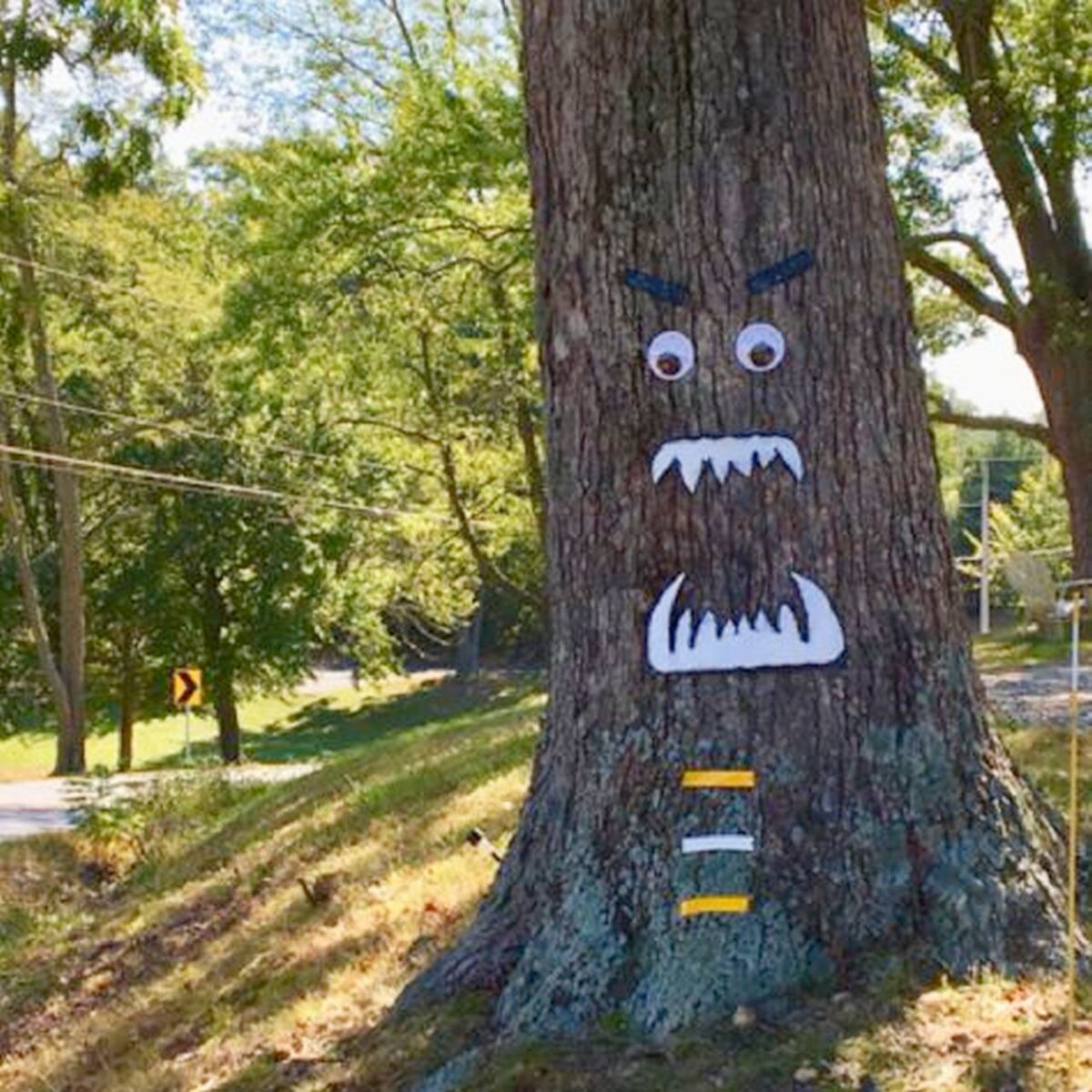 25+ Outdoor Tree Decoration Ideas for Halloween