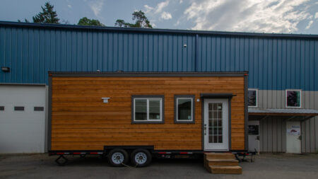 Light-Filled Pacific Wren Tiny House Feature Two Skylights