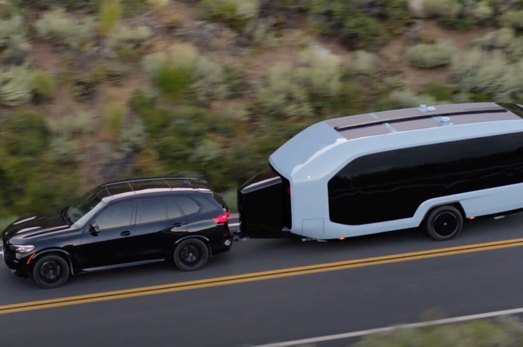 Pebble Flow Trailer with Magic Hitch is Your New Camping Solution