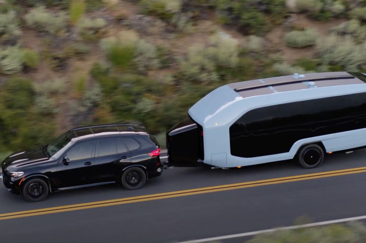 Pebble Flow Trailer with Magic Hitch is Your New Camping Solution