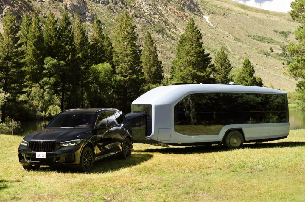 Pebble Flow Trailer with Magic Hitch is Your New Camping Solution